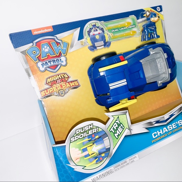 Paw Patrol | Toys | Paw Patrol Mighty Pups Super Paws Chase Cruiser ...